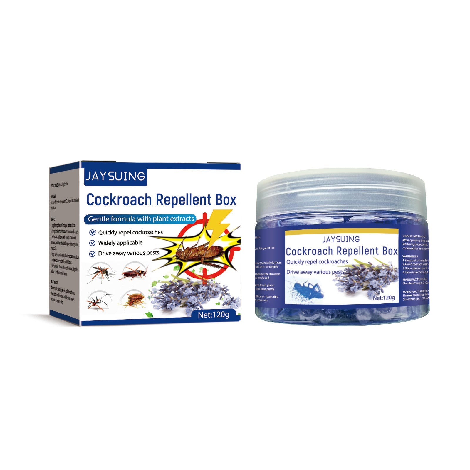 Jaysuing COCKROACH REPELLENT CREAM 120g – ATIS.ph