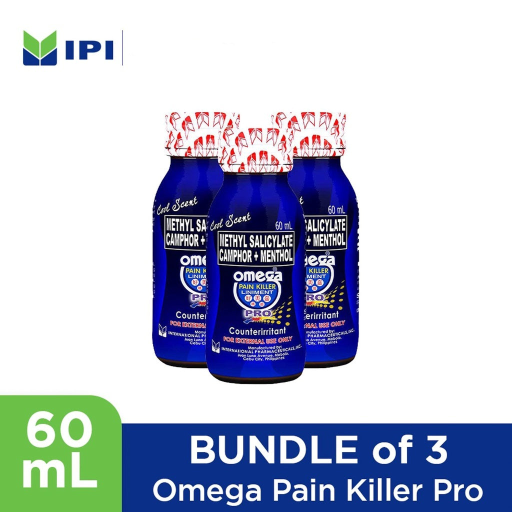Omega Pain Killer Pro 60ml [Bundle of 3] – ATIS.ph