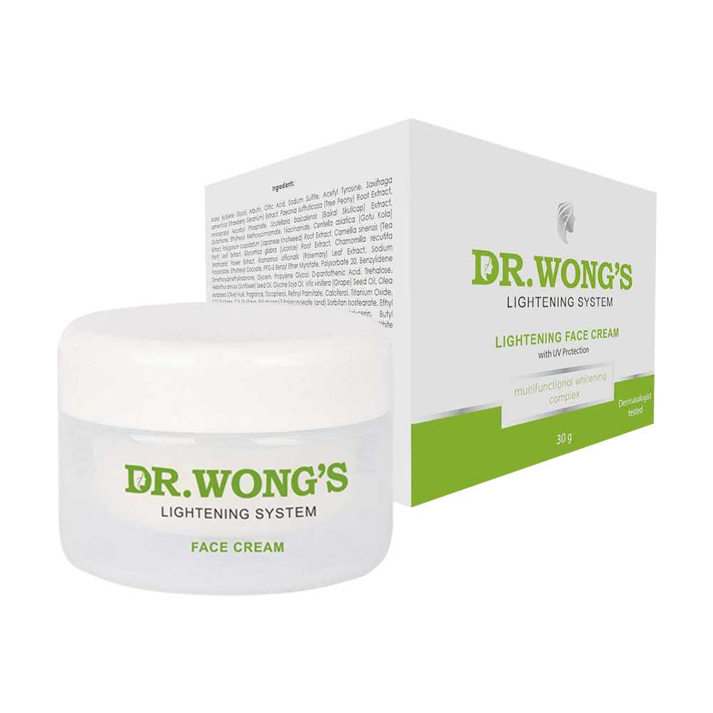 Dr. Wong's Lightening Face Cream 30g - [Bundle of 3] – ATIS.ph