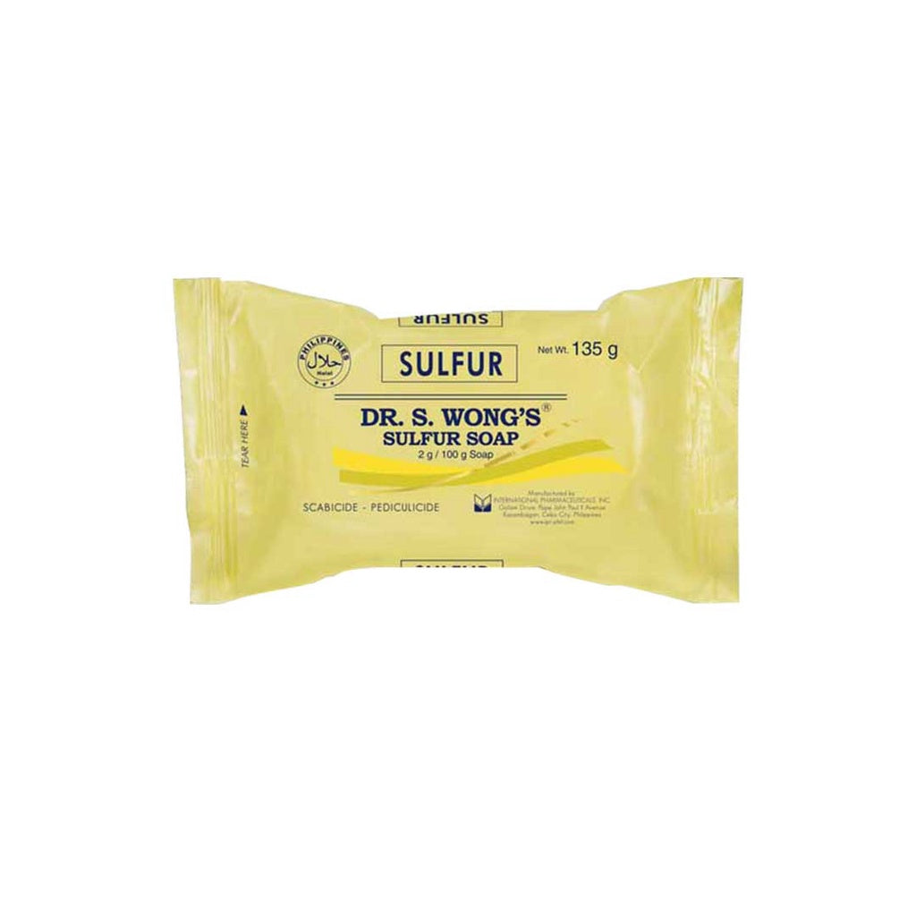 Dr. Wong's Sulfur Soap Regular 135g [Bundle of 5] – ATIS.ph